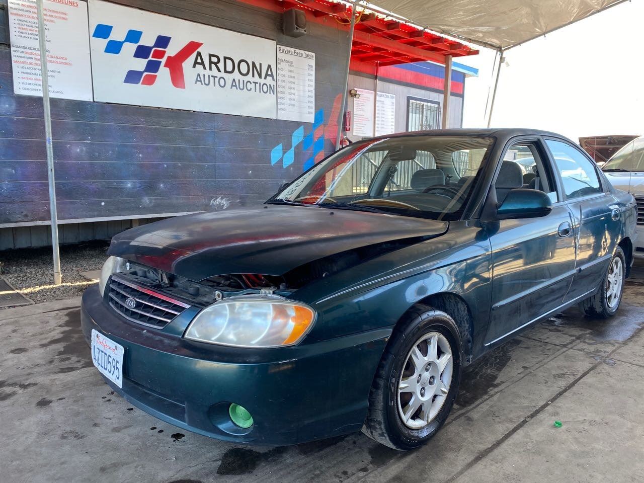 2002 KIA SPECTRA