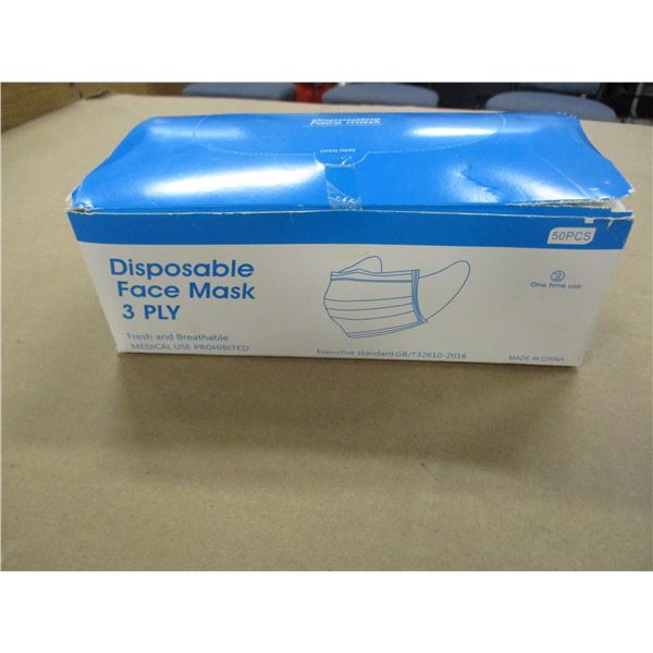 50 FACE MASKS