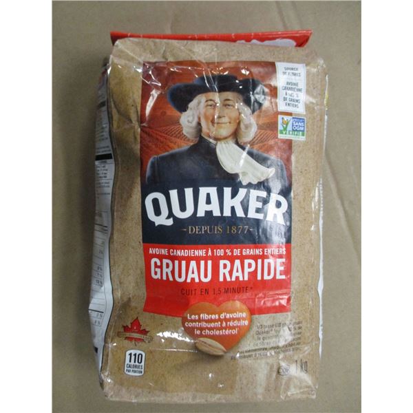 QUAKER OATS (1 KG/1.5 MINUTES COOKING TIME) - PER BAG