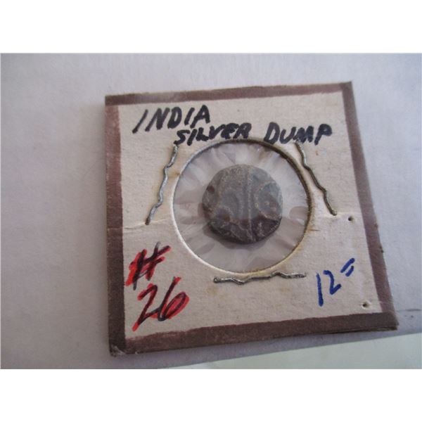 17TH CENTURY INDIA SILVER DUM COIN