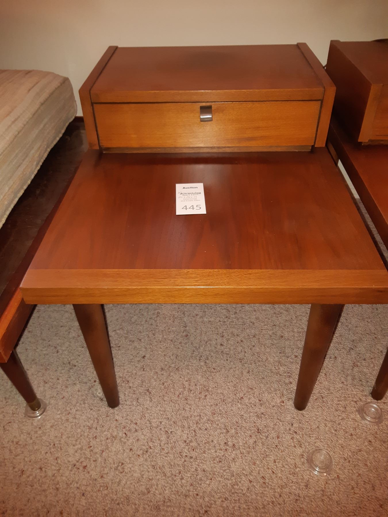 MCM Wood End Table B