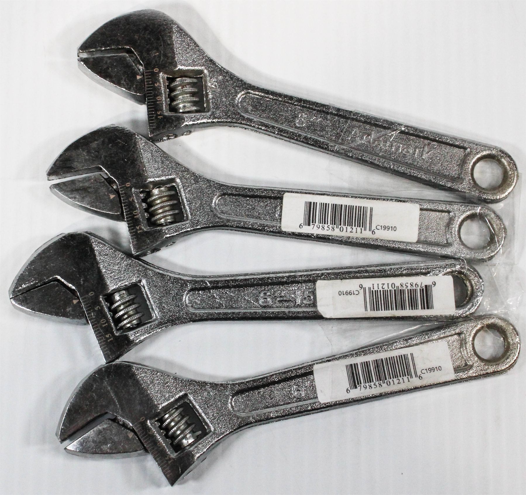 4 X 6" ADJUSTABLE CRESCENT WRENCHES