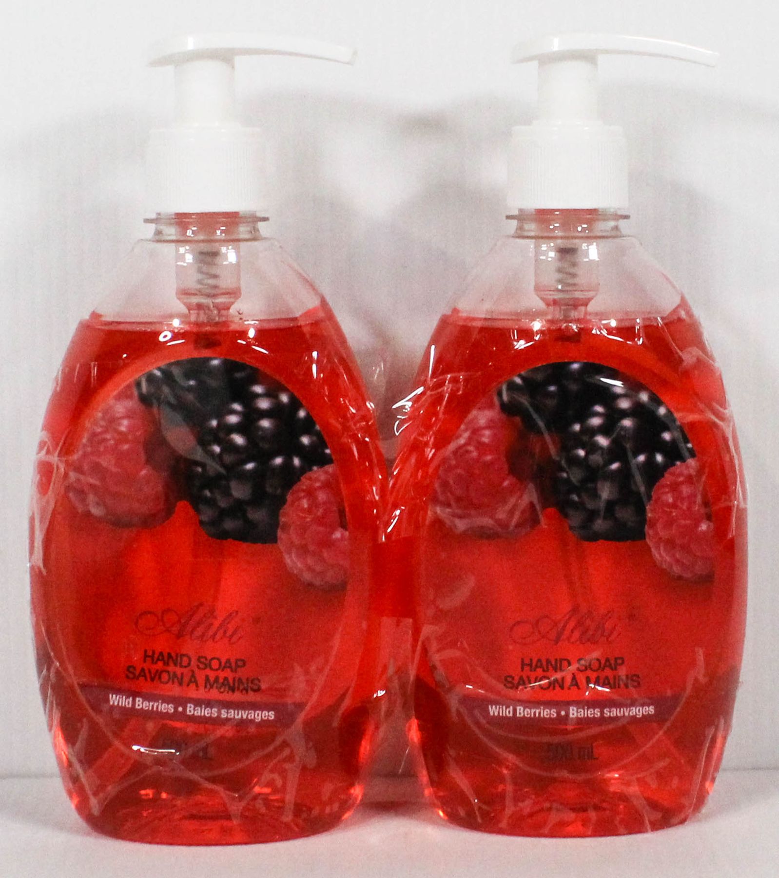 2 ALIBI WILD BERRIES HAND SOAP - 500 ML EA