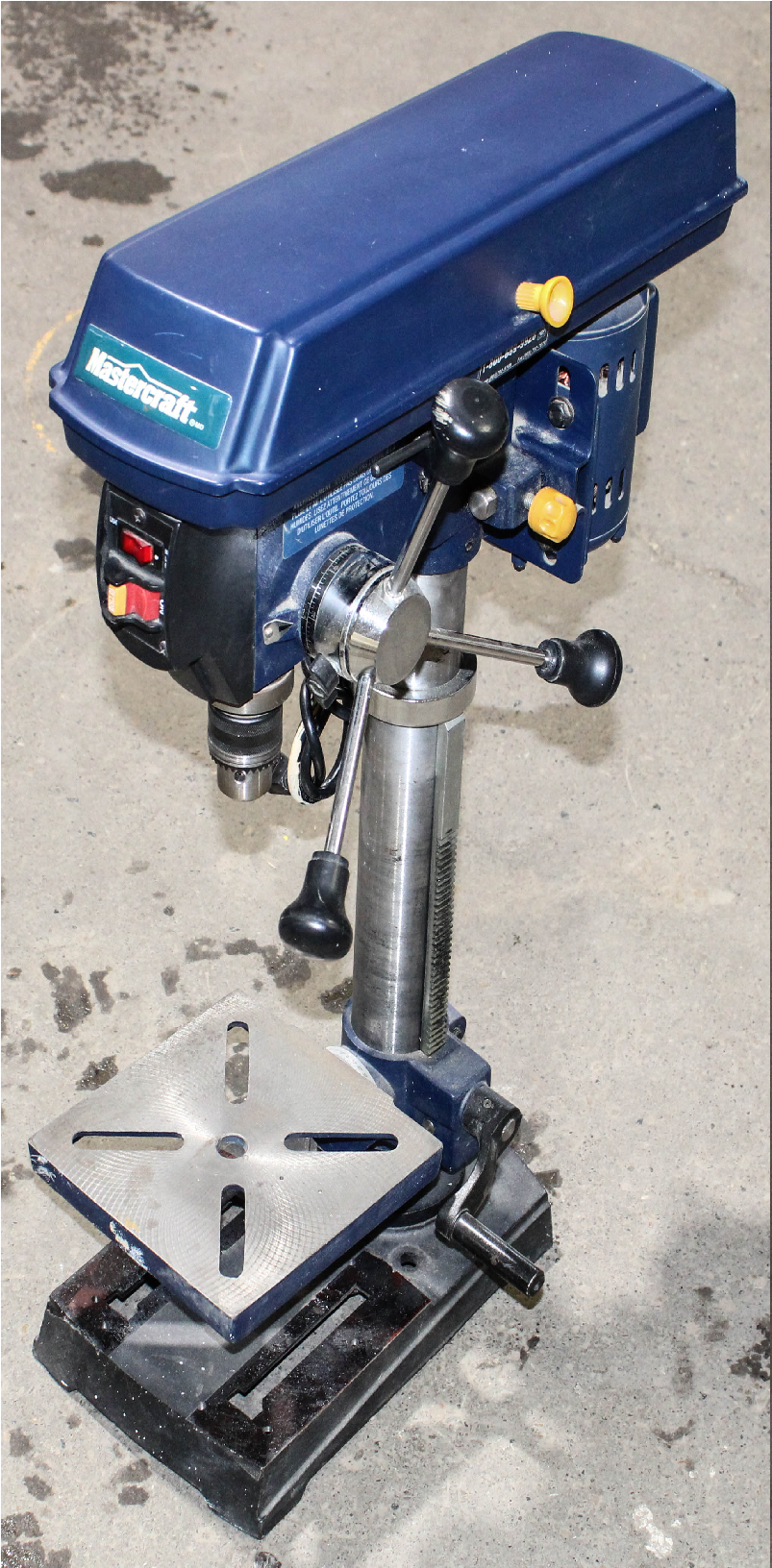 ESTATE MASTERCRAFT 5 SPEED DRILL PRESS