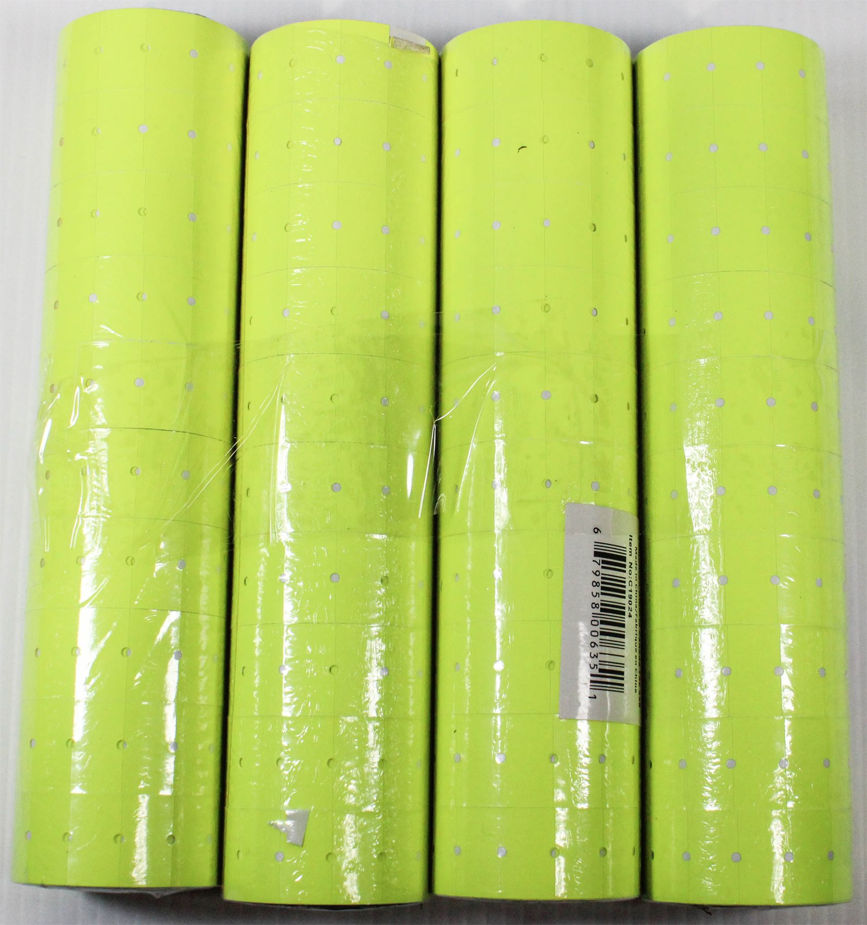 4 ROLLS OF PRICE GUN STICKERS