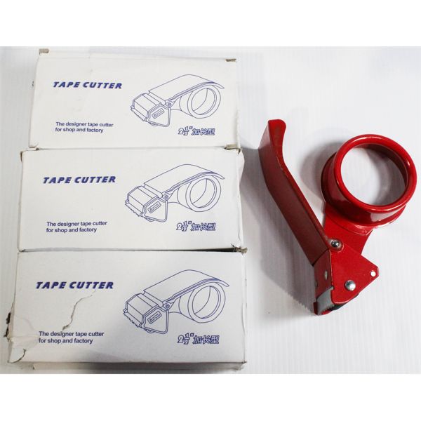 3 METAL PACKING TAPE GUN CUTTERS
