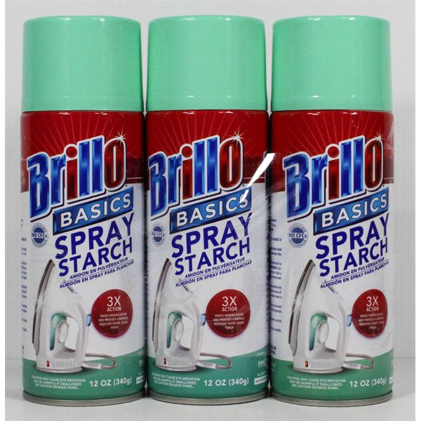 3 Brillo Basics Starch Spray
