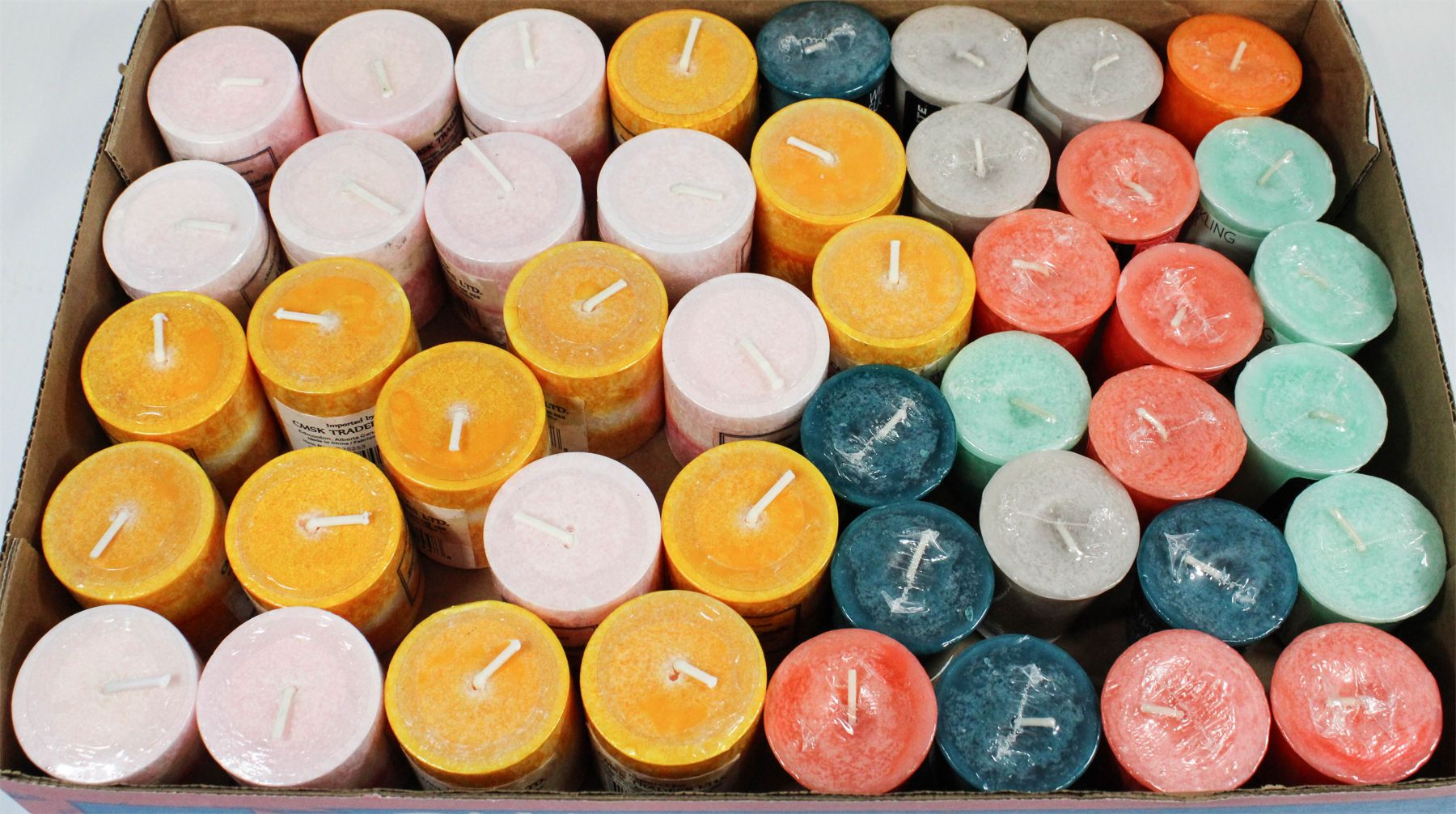 ASSORTED MINI SCENTED CANDLES