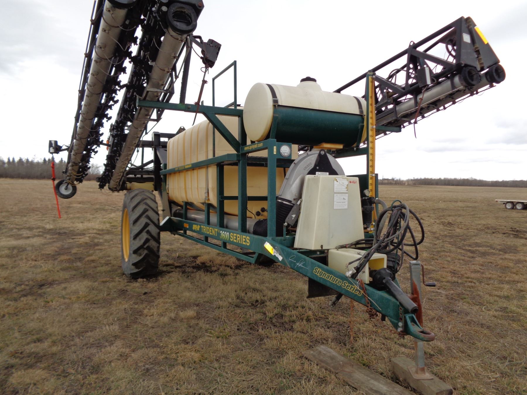 2007 Spray Air Trident 3600 sprayer, 90', 1000 Gal tank, 1000 PTO, SN ...