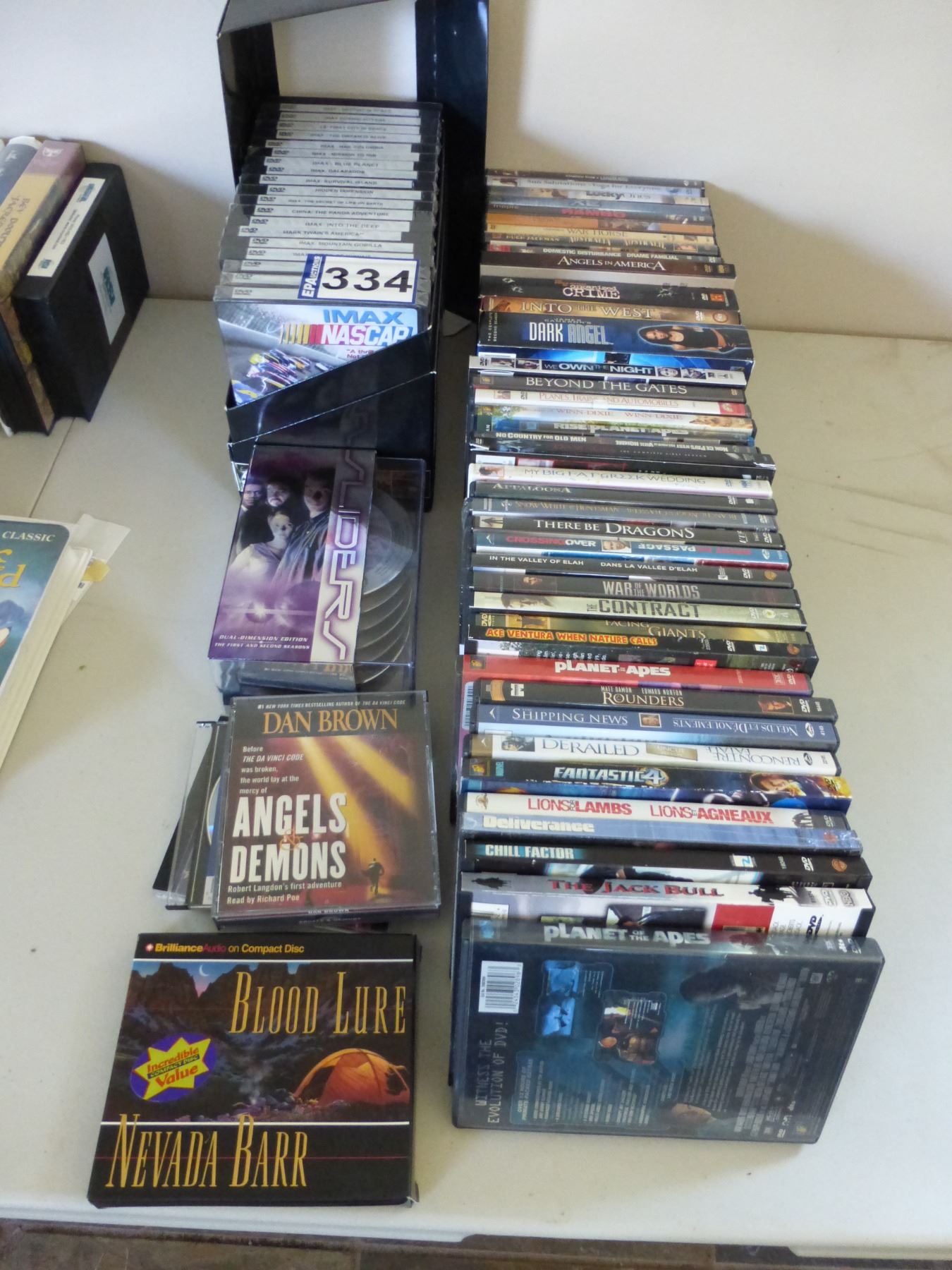 Qty of DVDs c/w IMAX ultimate DVD collection