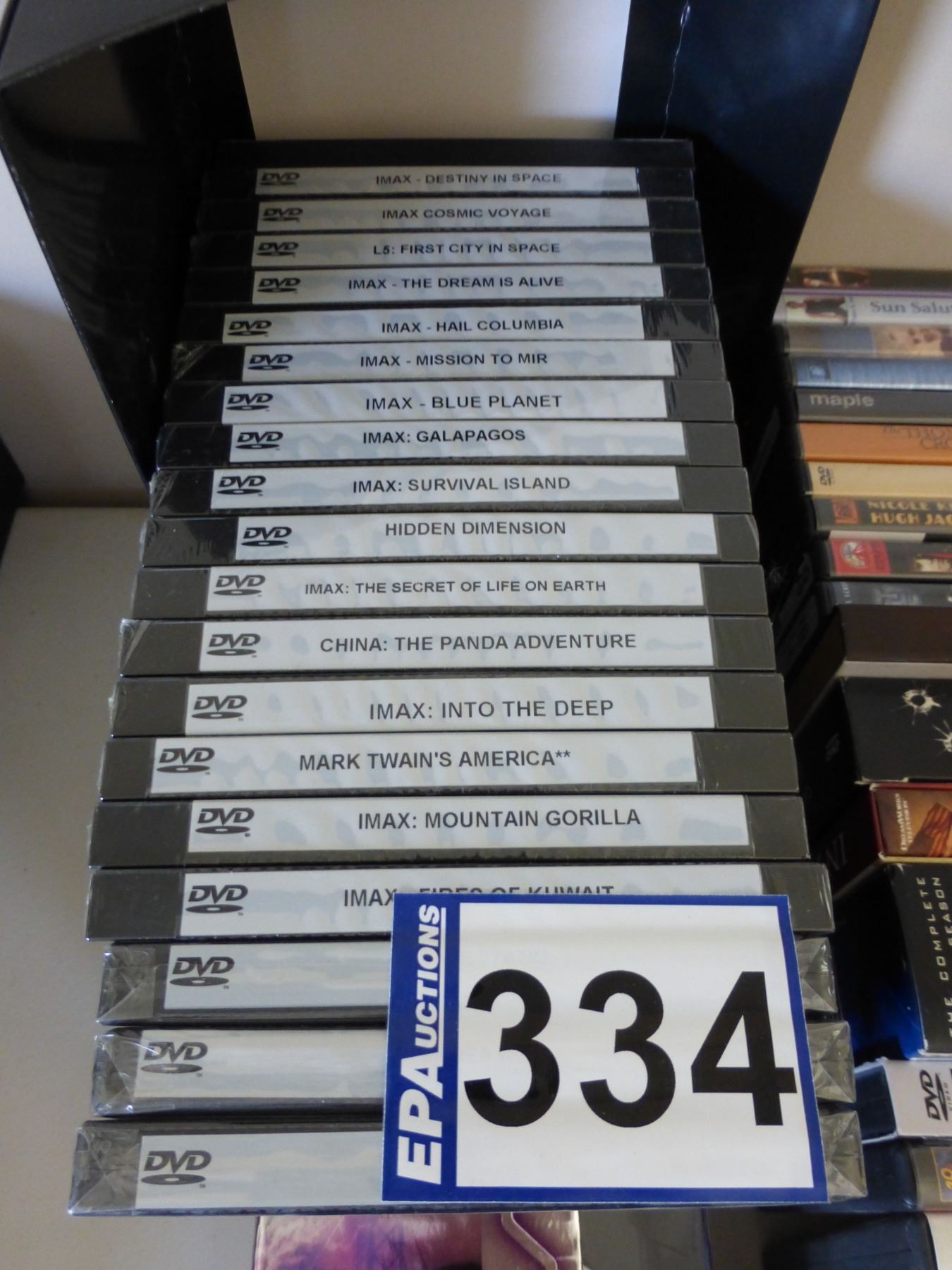 Qty of DVDs c/w IMAX ultimate DVD collection