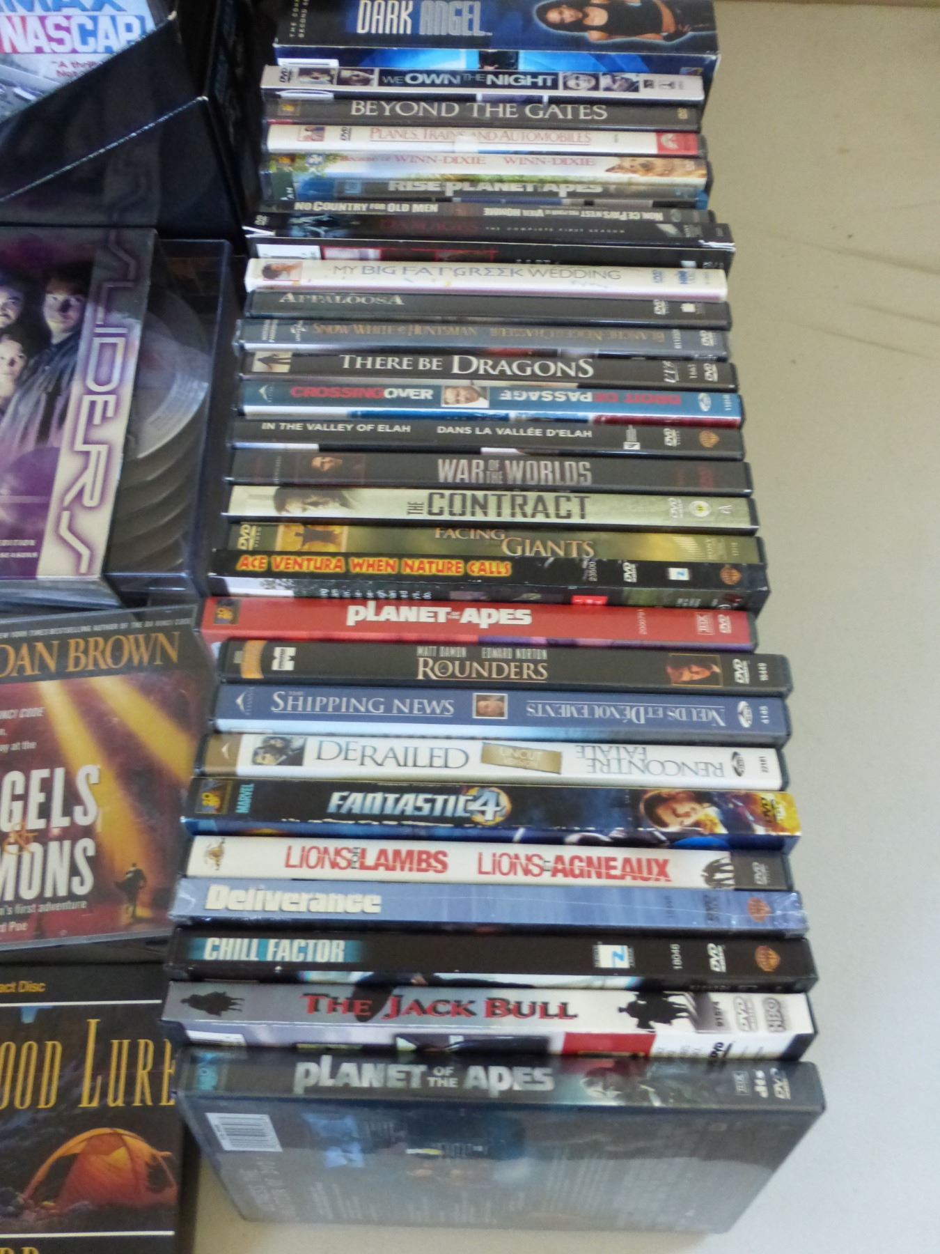 Qty of DVDs c/w IMAX ultimate DVD collection