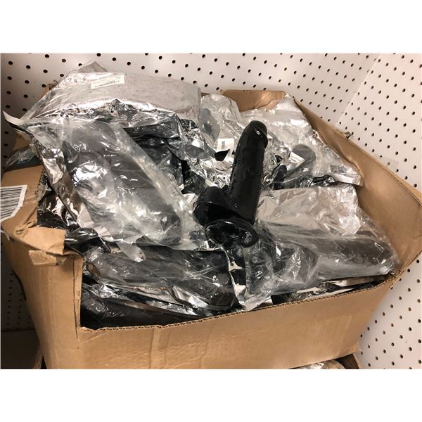 Approx 40 Silicone Black Dildos