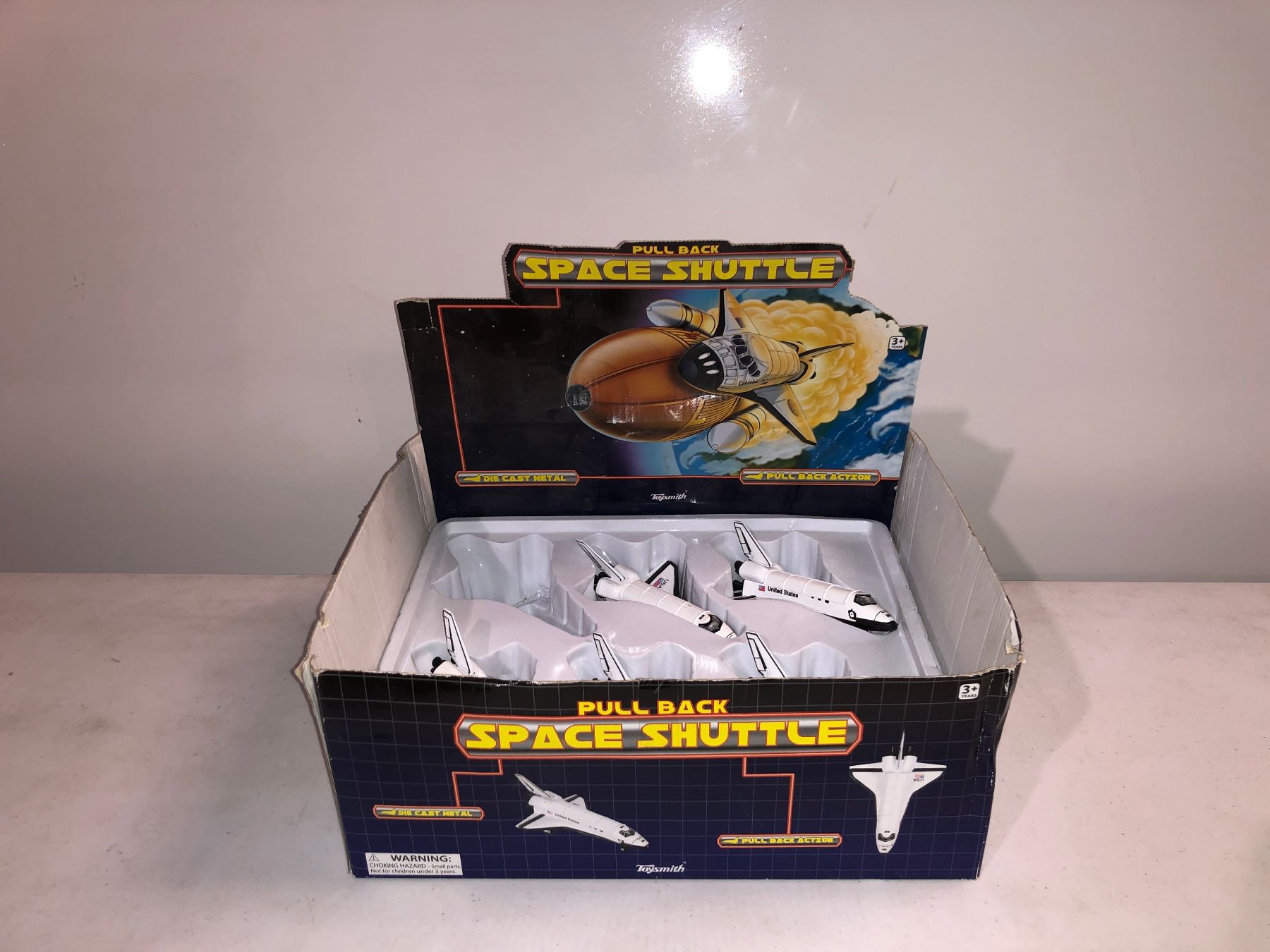 Set of 5 USA space shuttle toys