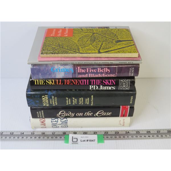 8 Books Murder Mystery Romance Bodnarus Auctioneering