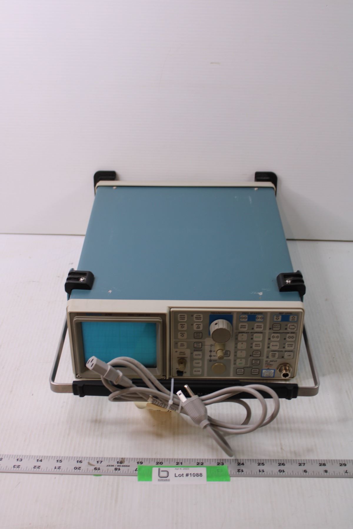 Tektronix 1 8 Ghz Spectrum Analyzer Crt And Front End Good