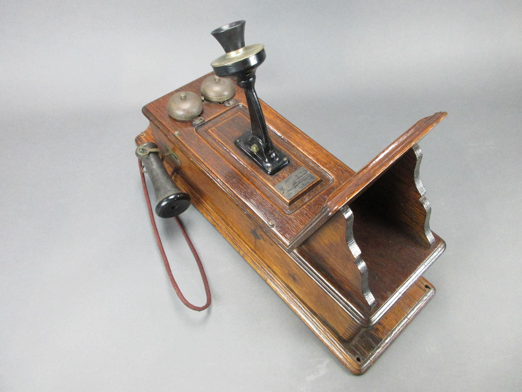 Monarch Crank Wall Telephone- Good Condition- Dated 1898 Inside