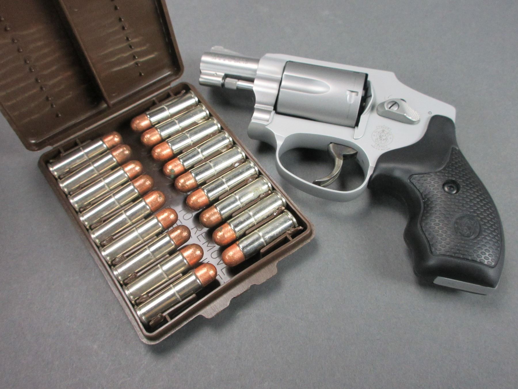 Smith And Wesson Airweight Revolver- .38 Special- 1.75" Barrel- Hard ...