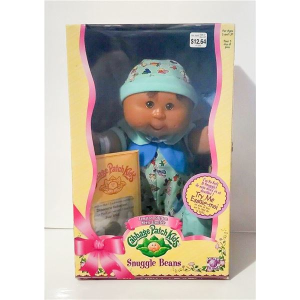 CABBAGE PATCH KIDS LIMITED EDITION SNUGGLE BEANS DIOSCORO SOLOMON JULY ...