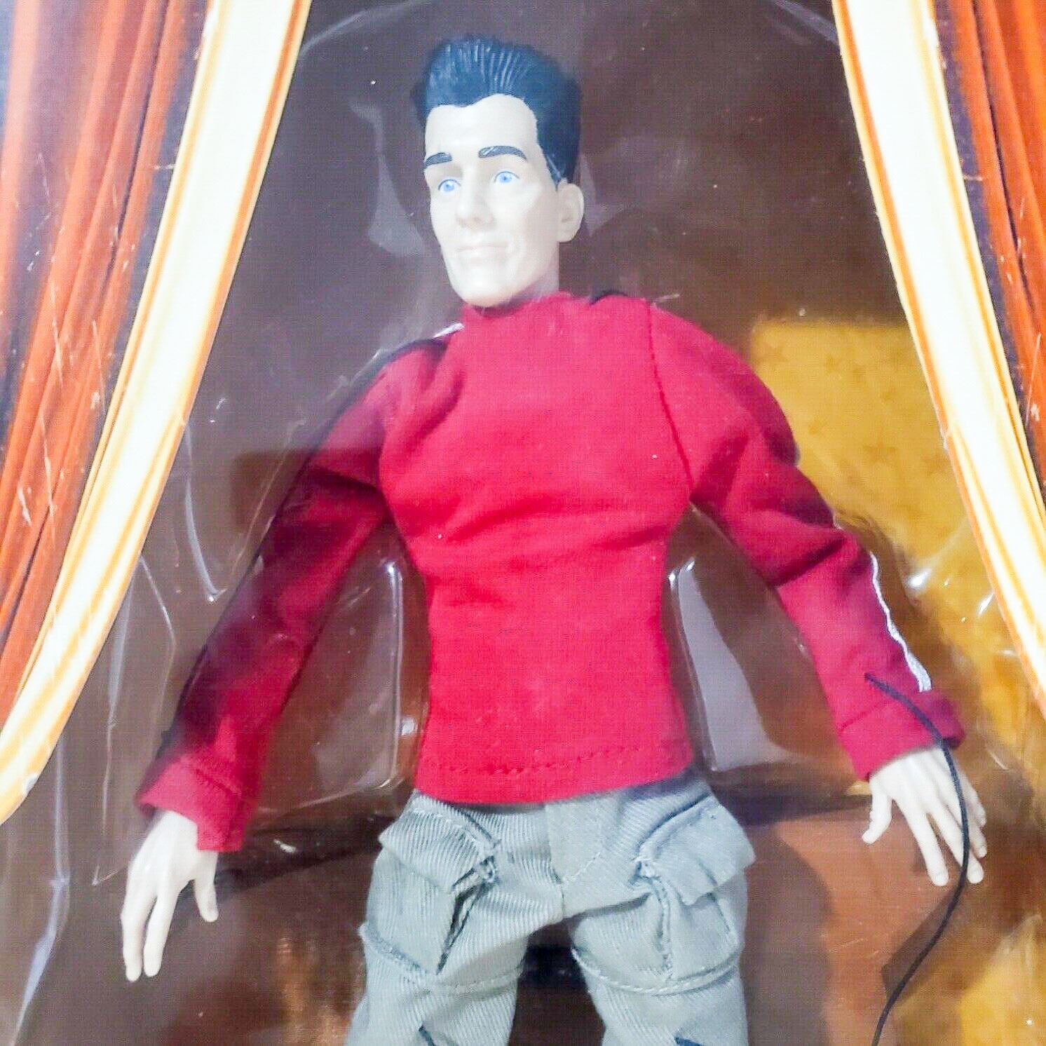 VINTAGE 2000 LIVING TOYZ NSYNC COLLECTIBLE MARIONETTE DOLL JC CHASEZ. NEW.