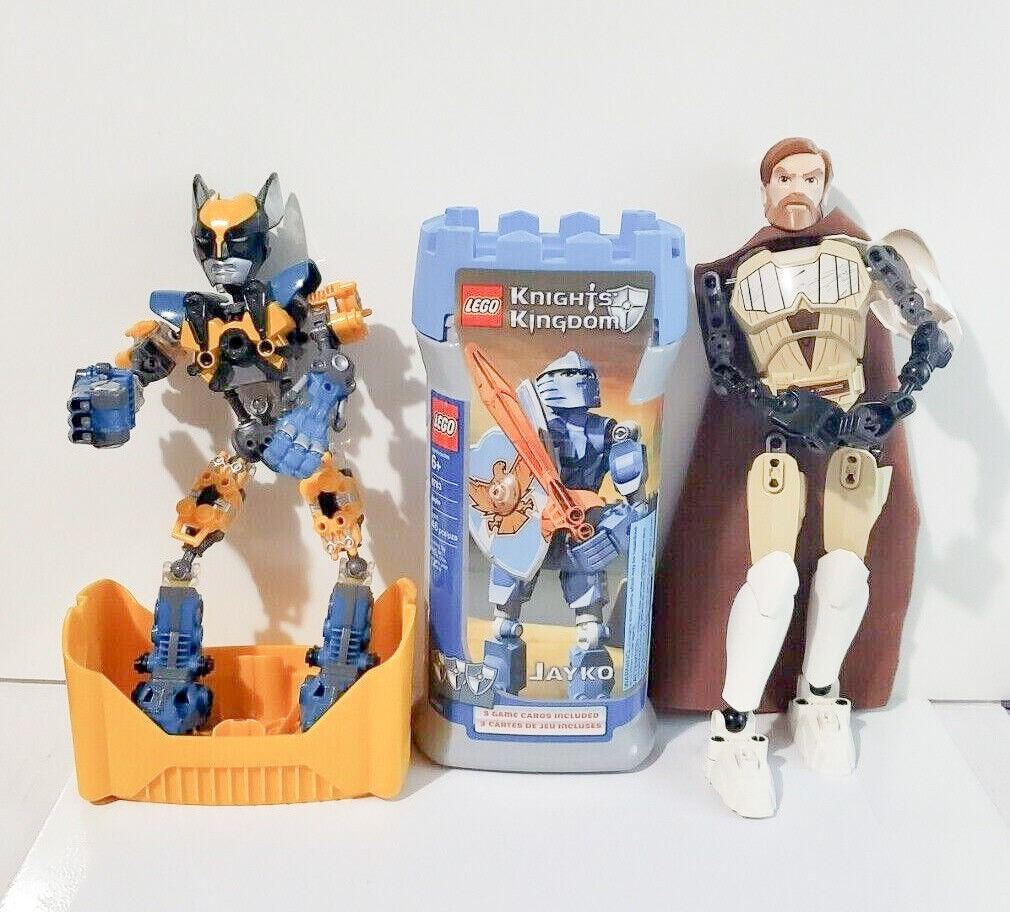 LEGO KNIGHTS KINGDOM: JAYKO (8783) 2004 NEW MEGA BLOKS WOLVERINE STAR ...