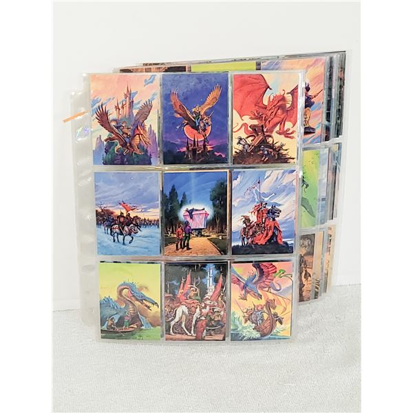 DARRELL K. SWEET 1994 FPG COMPLETE BASE CARD SET OF 90 FA FANTASY ART