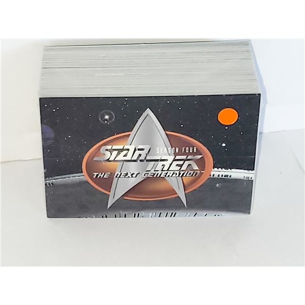 STAR TREK SEASON 4 SEALED TRADING CARD SET
