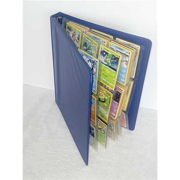 BLUE BINDER OF POKEMON CARDS NEO GENESIS, CELEBRATION AND MORE