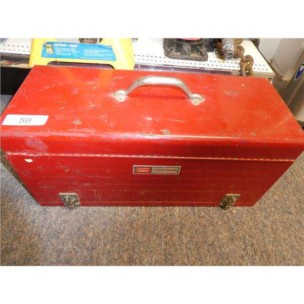 Craftsman metal tool box
