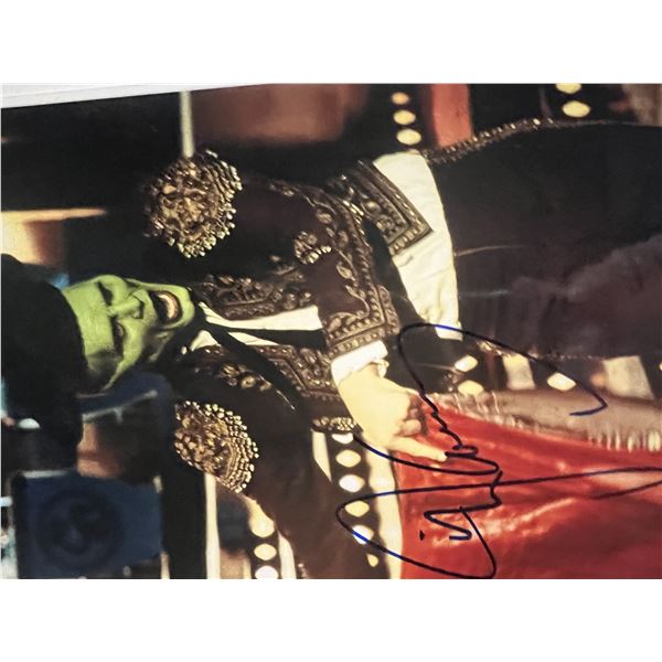 The Mask Jim Carrey signed movie photo The Mask Jim Carrey signed movie photo