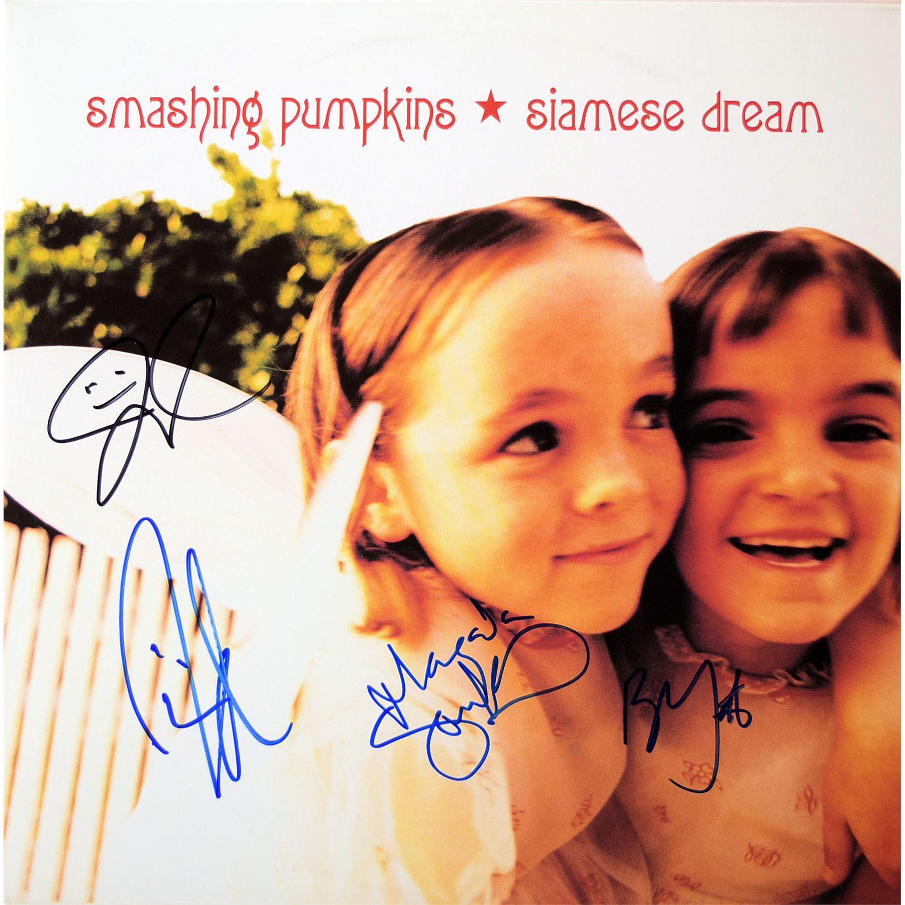Smashing Pumpkins signed Siamese Dream album