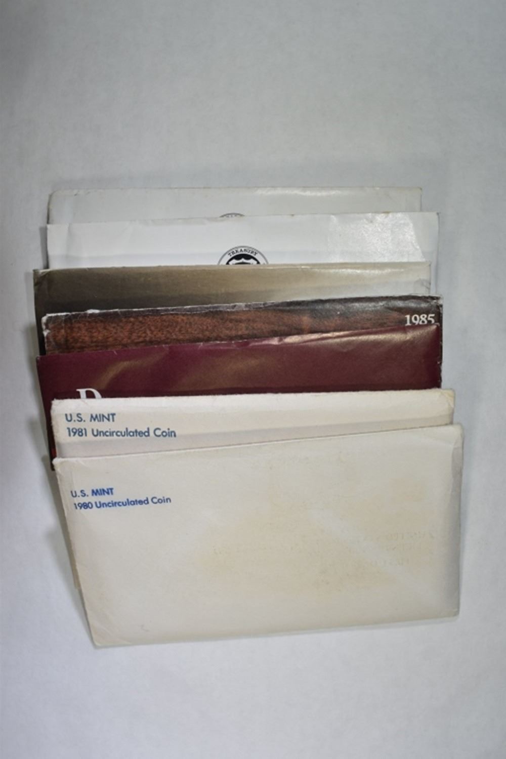 1980-81, 84-86, 87 (2) US MINT SETS