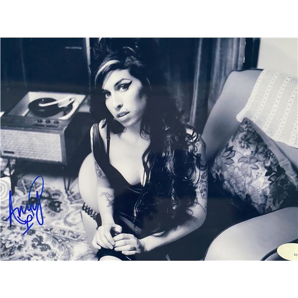 Amy Winehouse Signed Photo