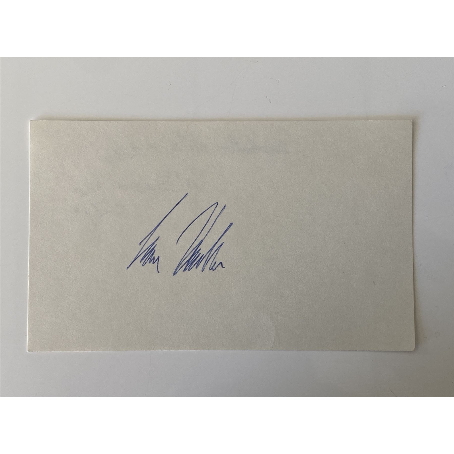 Evan Handler original signature