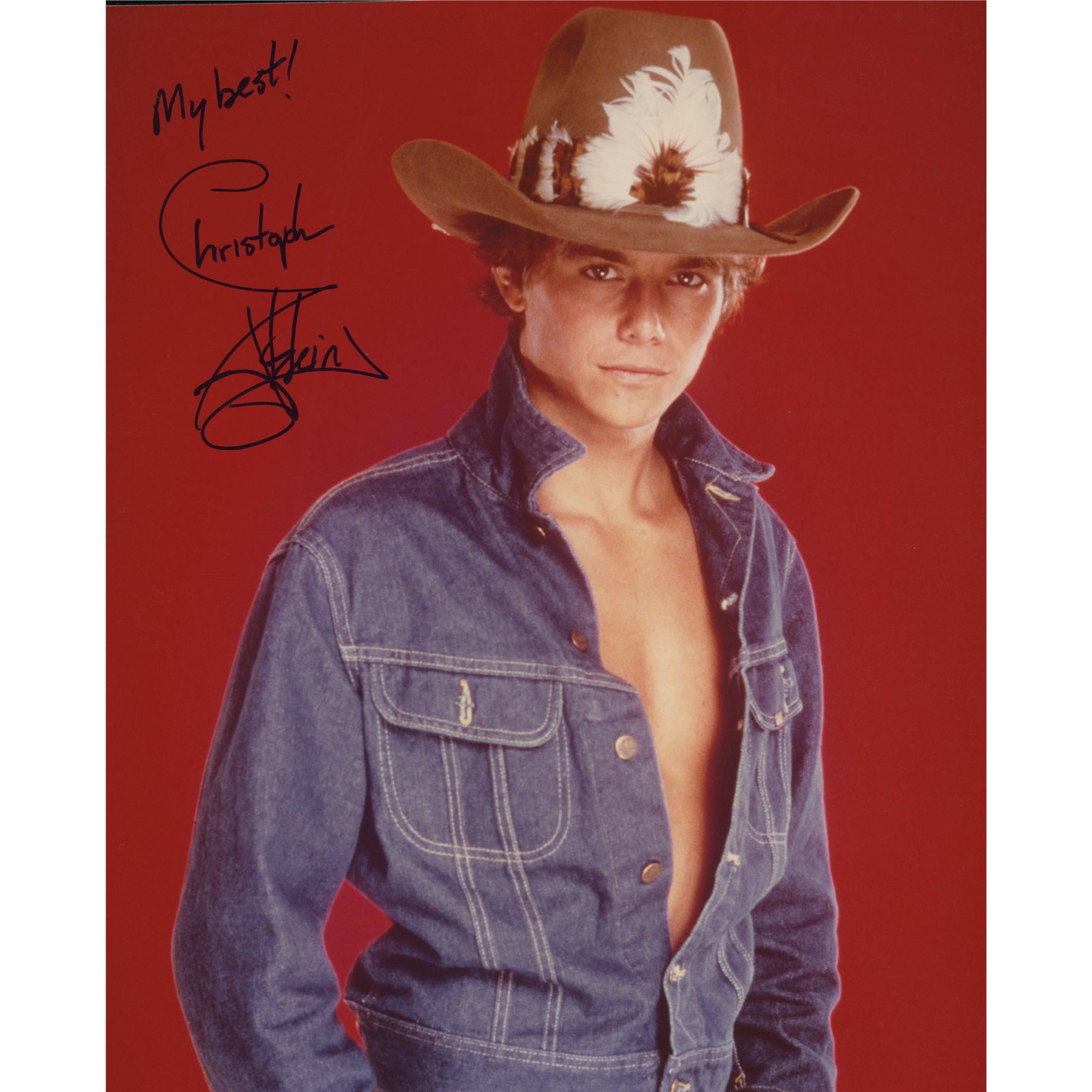 Christopher Atkins "Blue Lagoon" signed photo