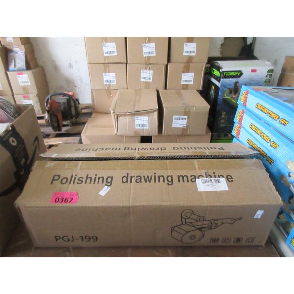 Electric Polishing Drawing Machine - Model: PGJ-199 Electric Polishing Drawing Machine - Model: PGJ-199