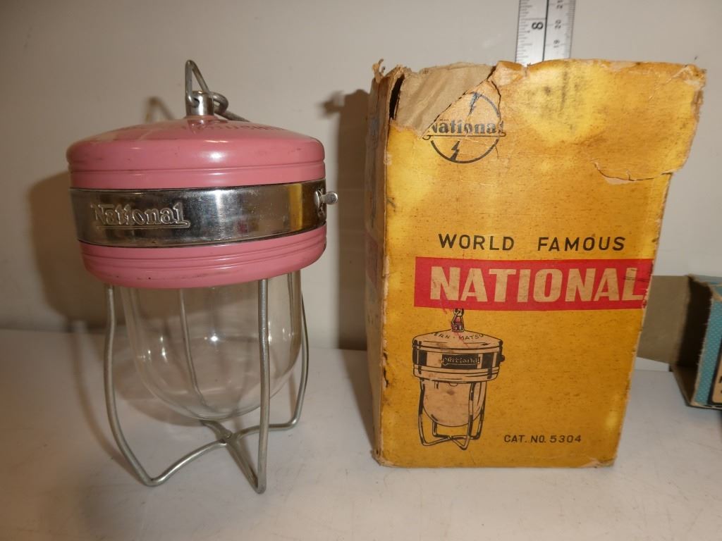 Vintage National Light and Rowi Flashlight