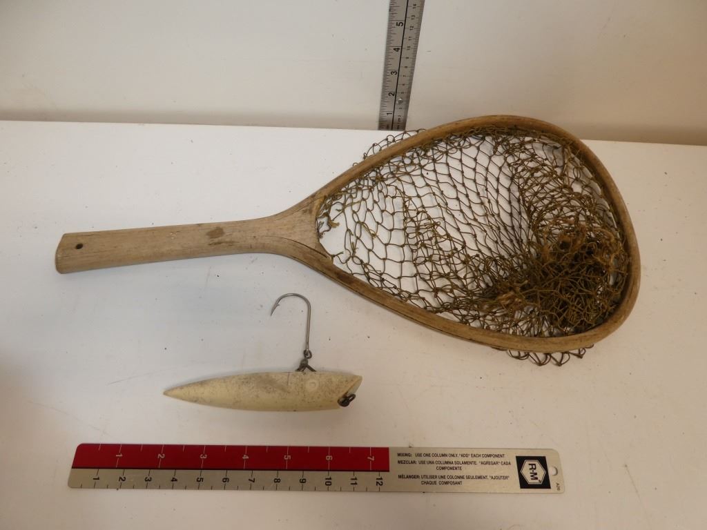 Primitive Fish Net and Hook