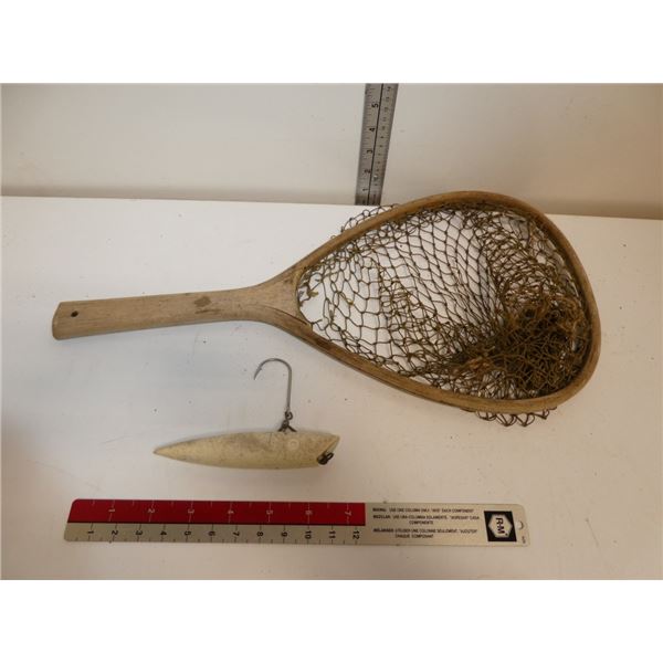 Primitive Fish Net and Hook