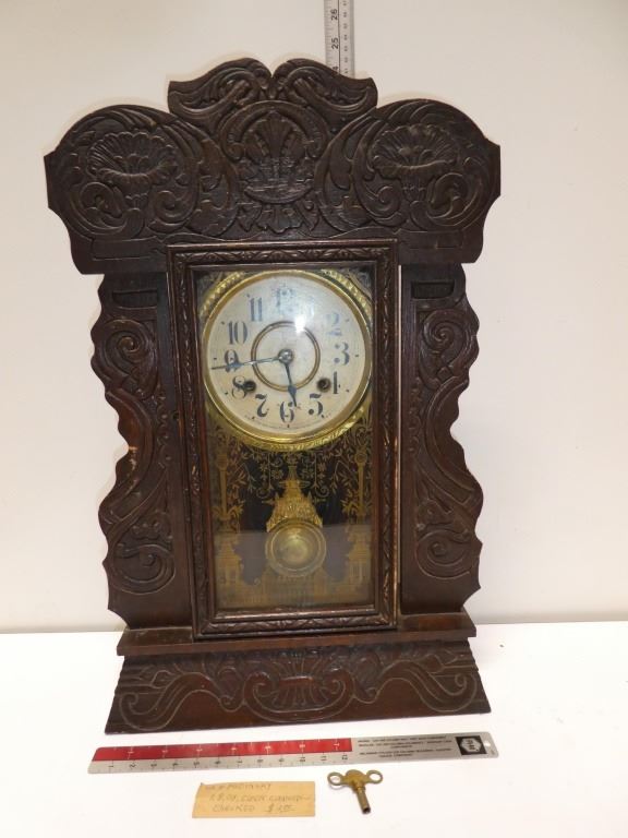Antique Ginger Bread Clock