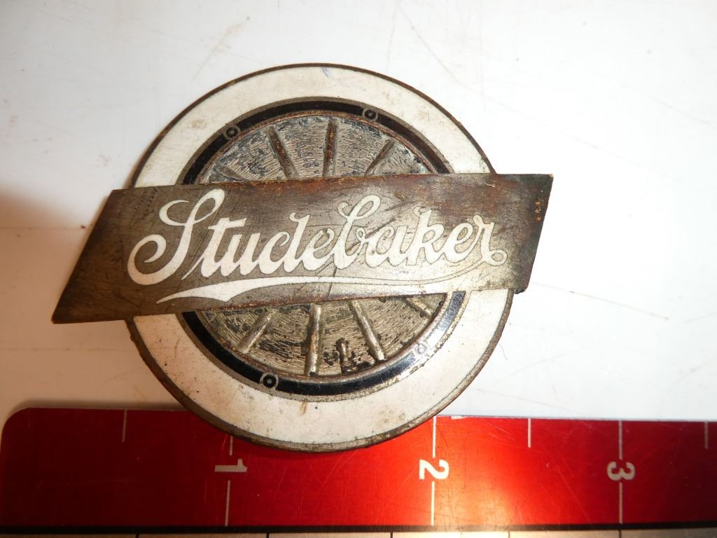 Rare Antique Studebaker Motor Car Radiator Emblem