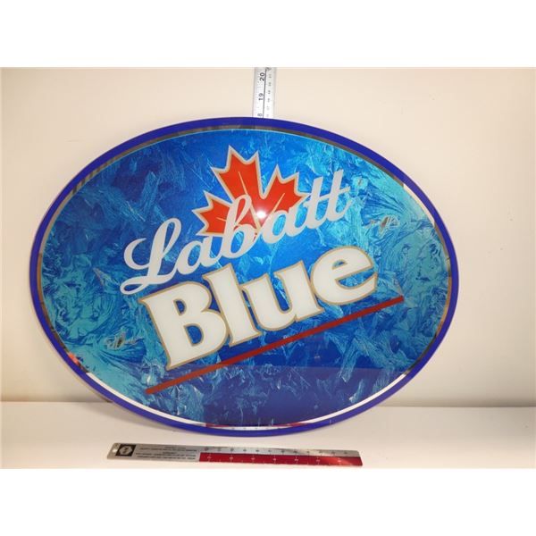 Labatt Blue Single Sided Metal Sign