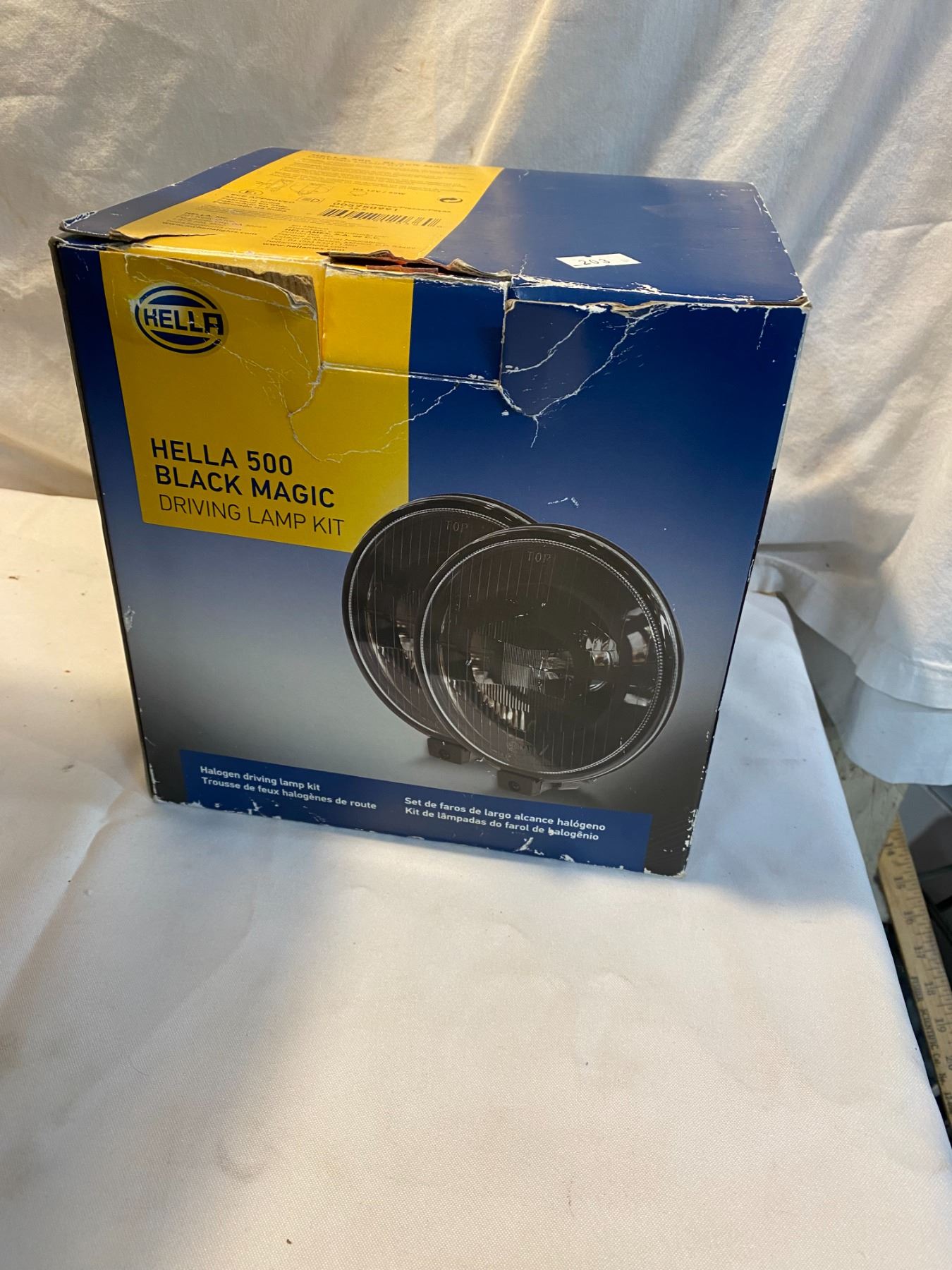 Hella 500 black magic driving lamp kit
