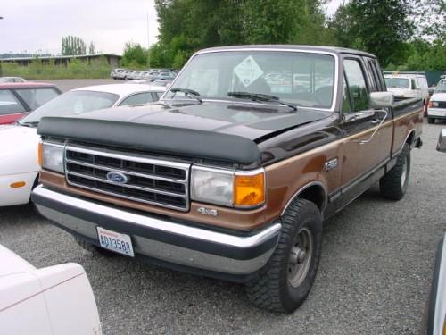 91 FORD F150 XLT LARIAT 4X4 EXT CAB P/U EXMT.