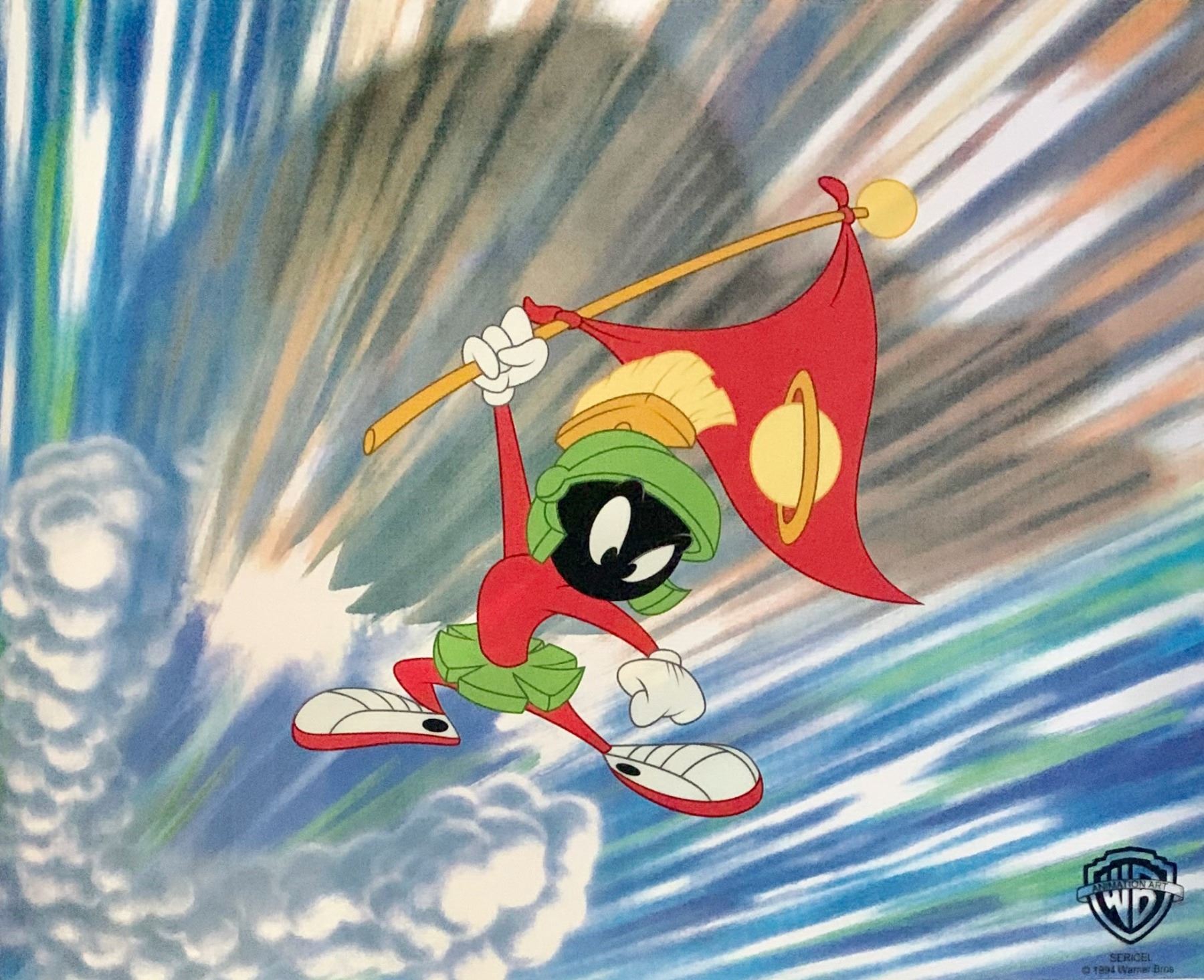 Warner Bros Looney Tunes Marvin the Martian Sericel