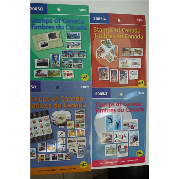 Canada Post Quarterly Set Jan05 Dec05 39 25 Face Schmalz Auctions Canada Post Quarterly Set Jan05 Dec05 39 25 Face Schmalz Auctions