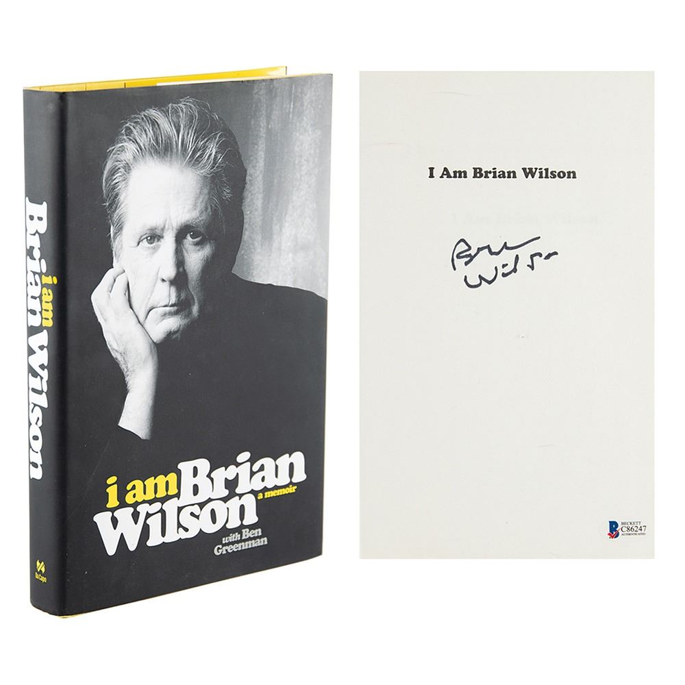 Beach Boys: Brian Wilson Signed Book