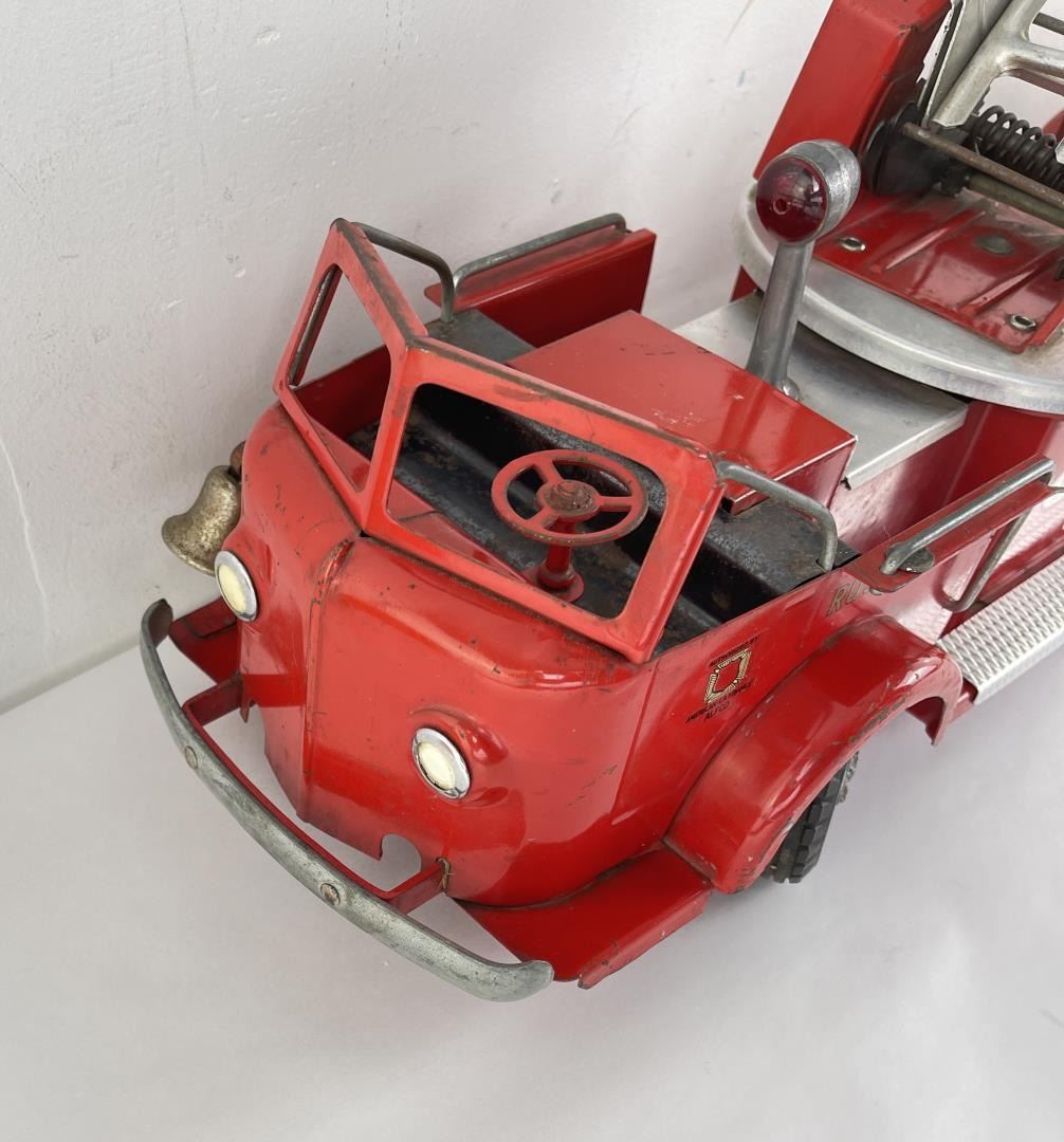 Doepke Model Toys Rossmoyne Fire Truck Toy