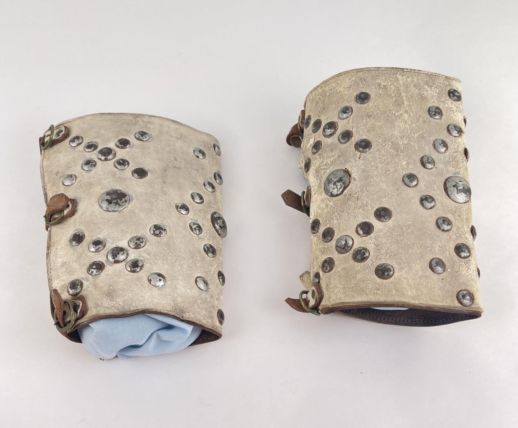 Antique Tooled Leather Cowboy Cuffs