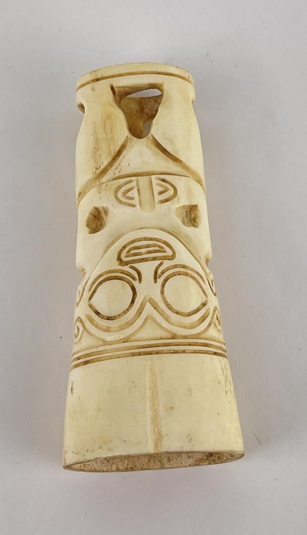 Antique Indigenous Bone Carving